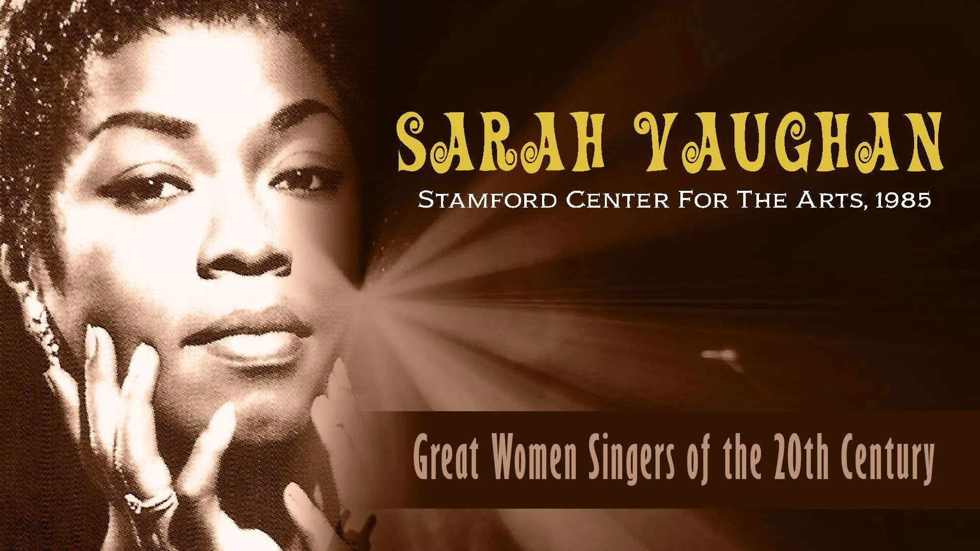 Great Women Singers of the 20th Century: Sarah Vaughan • Stellar Tickets