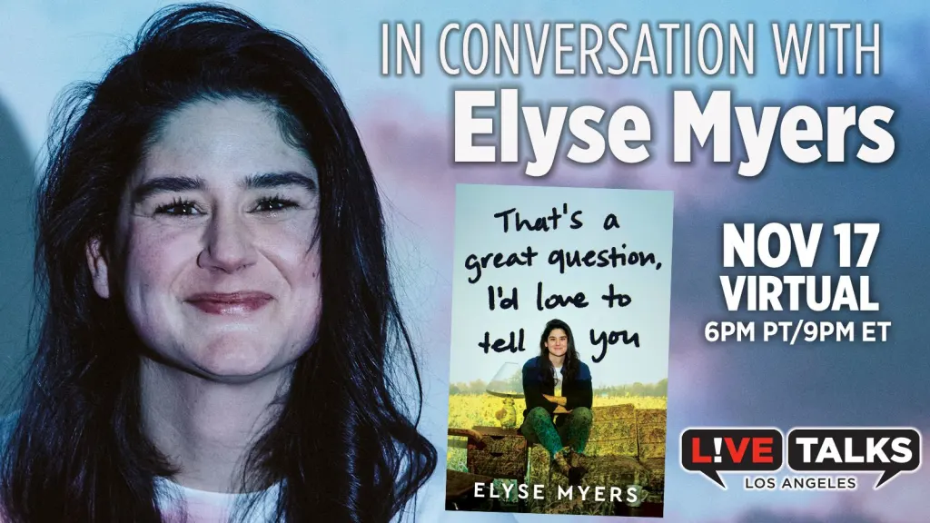 In conversation with Elyse Myers (virtual event) • Stellar Tickets