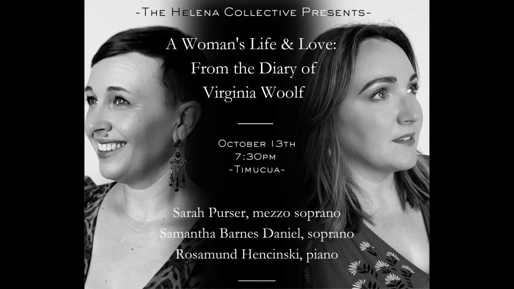A Woman's Life & Love: From the Diary of Virginia Woolf • Stellar Tickets