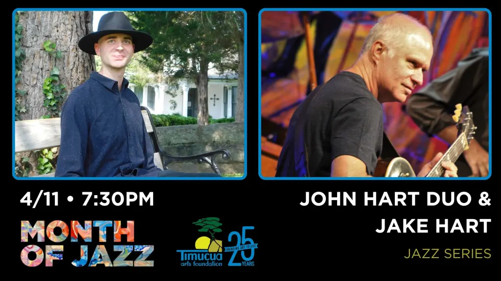 Month of Jazz: John Hart Duo & Jake Hart • Stellar Tickets